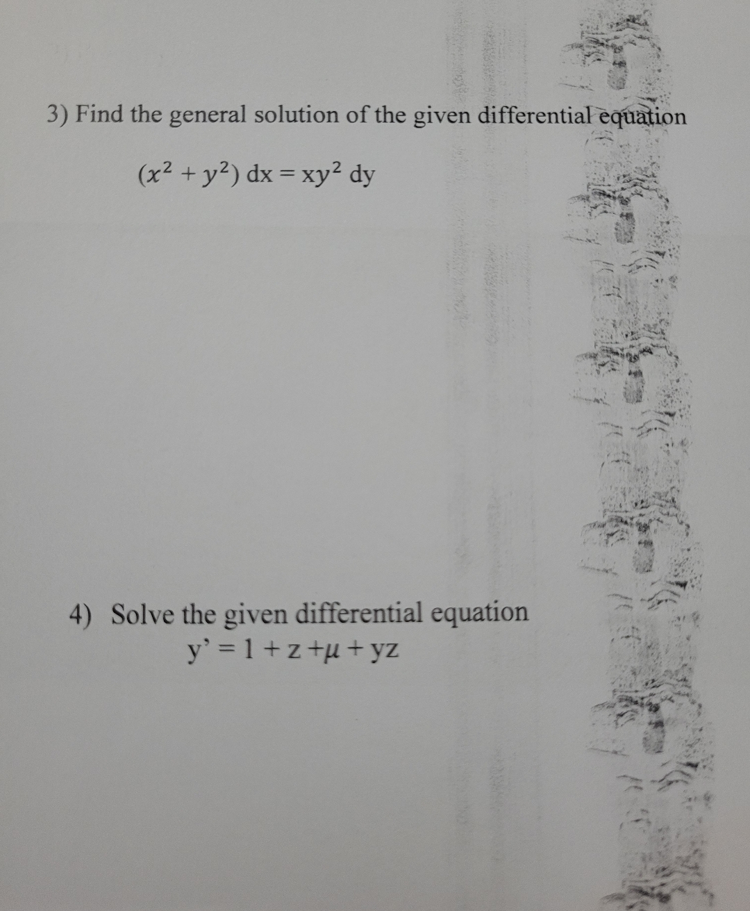 Solved Find the general solution of the given differential | Chegg.com