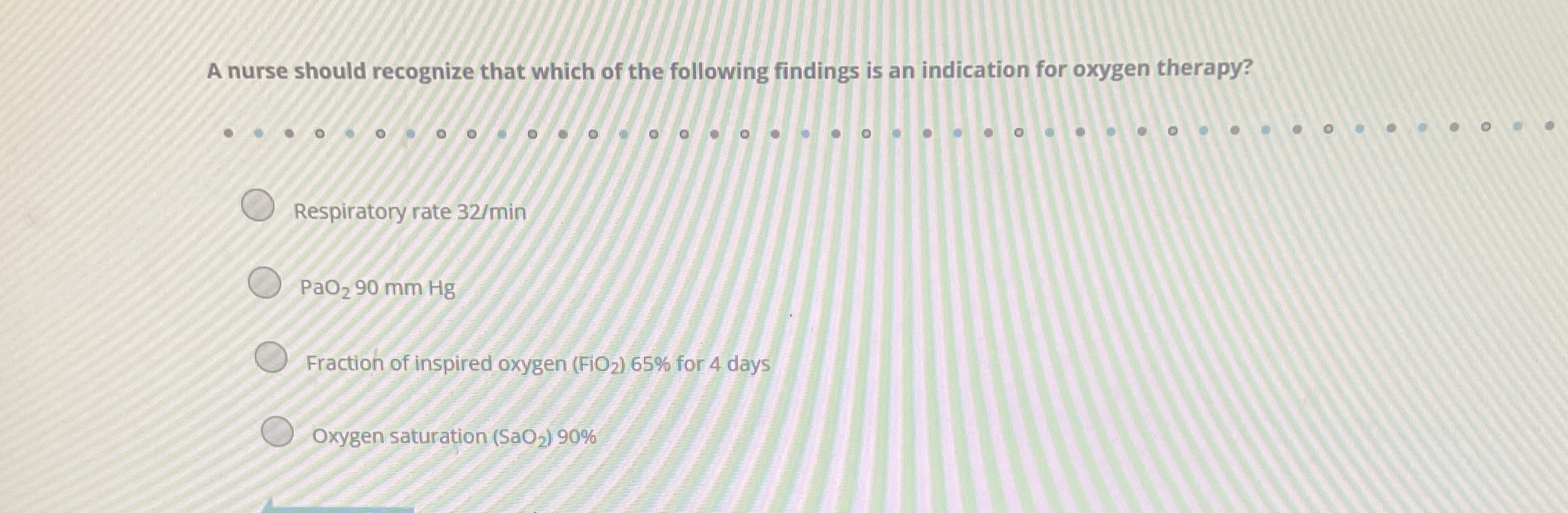 Solved A nurse should recognize that which of the following | Chegg.com