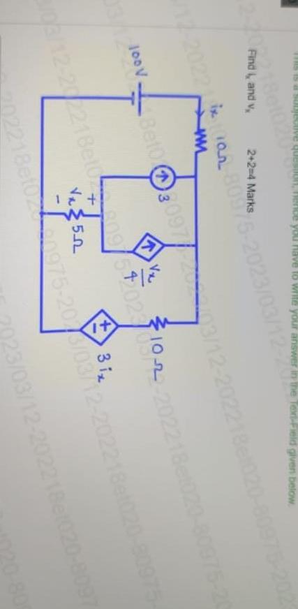 Solved Find bx and vx2+2=4 Marks | Chegg.com