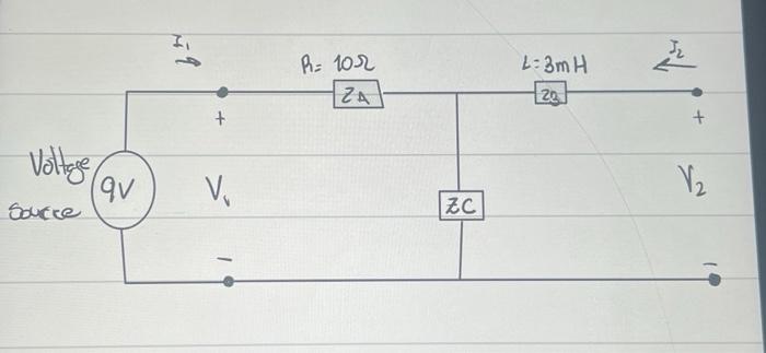 Solved calculate the impedance parameters. (Z parameters)ZA | Chegg.com Solved calculate the impedance parameters. (Z parameters)ZA | Chegg.com