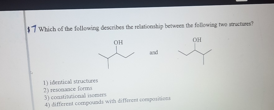 Solved Which of the following describes the relationship | Chegg.com