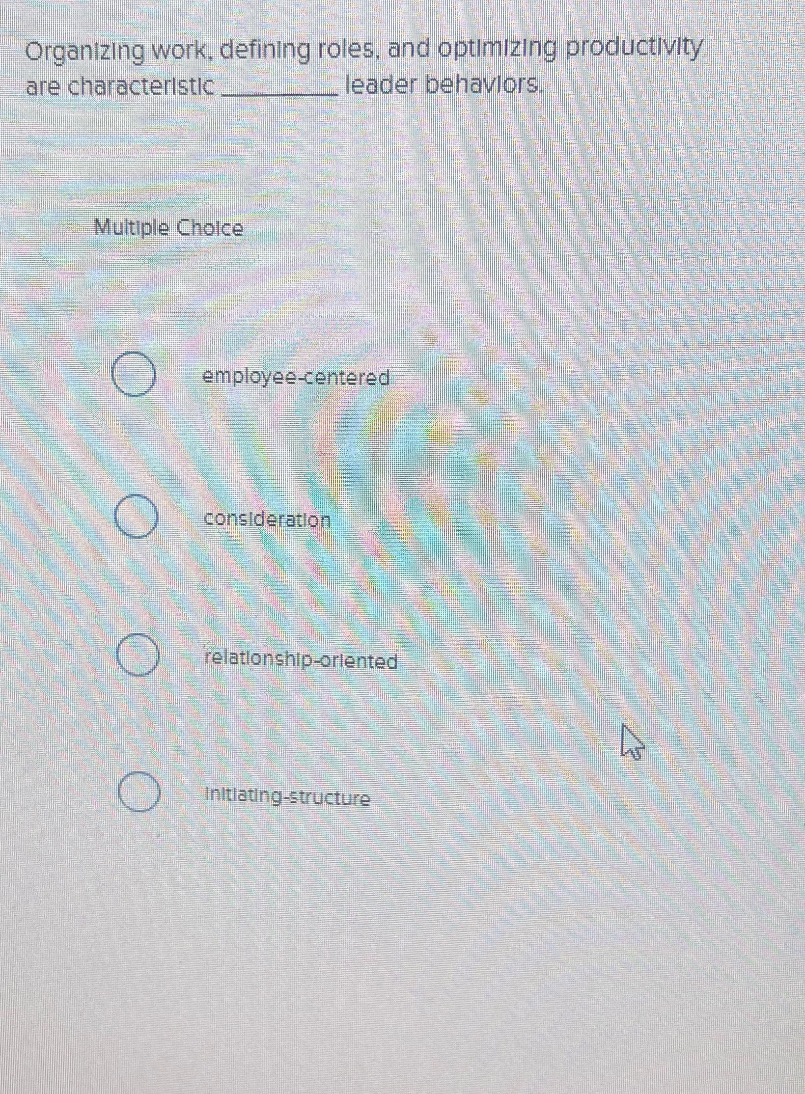 Solved Organizing work, defining roles, and optimizing | Chegg.com