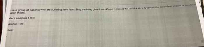 voen them? dent samples t-test ampio t-tost -test | Chegg.com