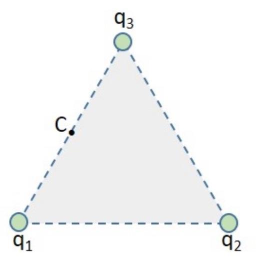 Solved Three point-like charges are placed at the corners of | Chegg.com