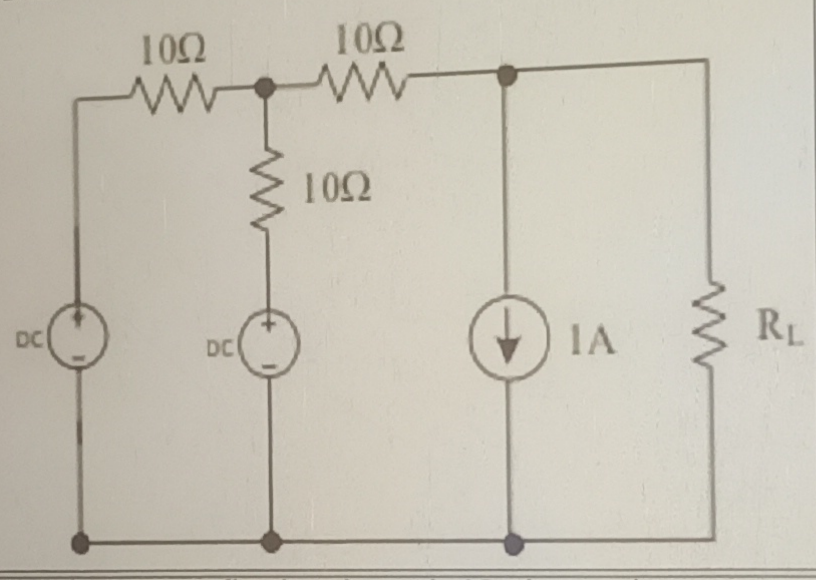 Solved Find the value of RL, for maximum power to | Chegg.com