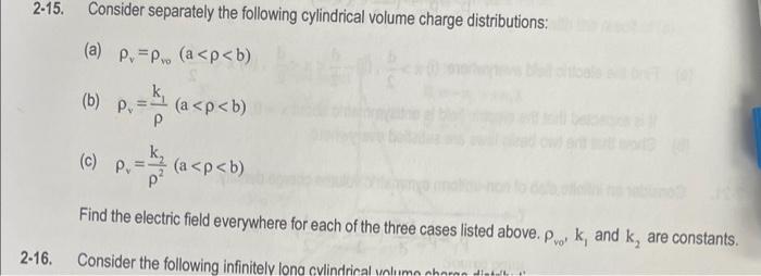 Solved 2-15. Consider separately the following cylindrical | Chegg.com Solved 2-15. Consider separately the following cylindrical | Chegg.com
