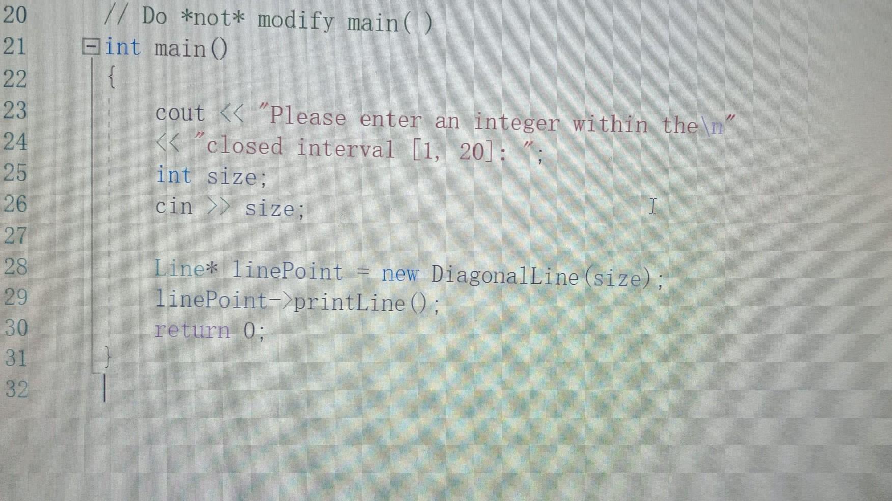 Solved 1. Virtual Functions. In q1.cpp, you are provided | Chegg.com