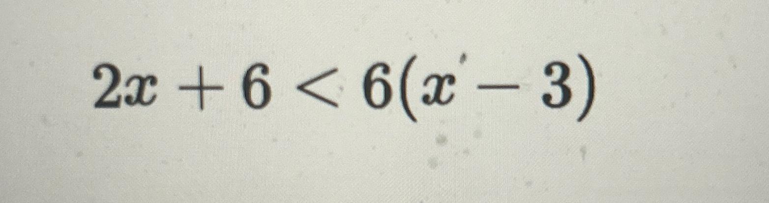 Solved 2x+6