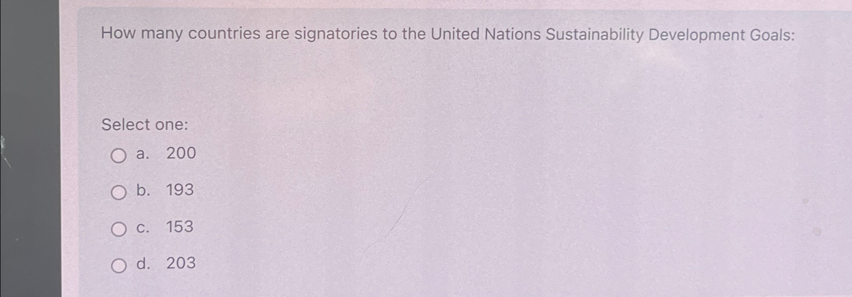 Solved How many countries are signatories to the United | Chegg.com