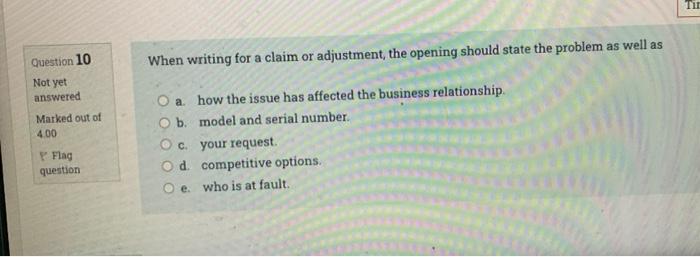 Solved Question 1 Most routine informative messages have a | Chegg.com