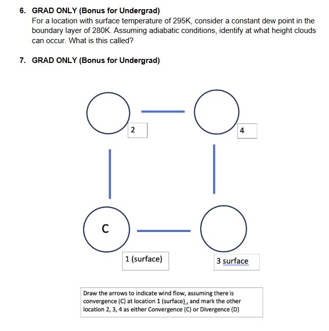 Solved 6. ﻿GRAD ONLY (Bonus for Undergrad) ﻿For a location | Chegg.com