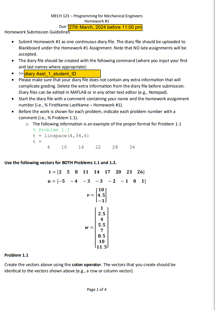 Solved as one continuous diary file. The diary file should | Chegg.com
