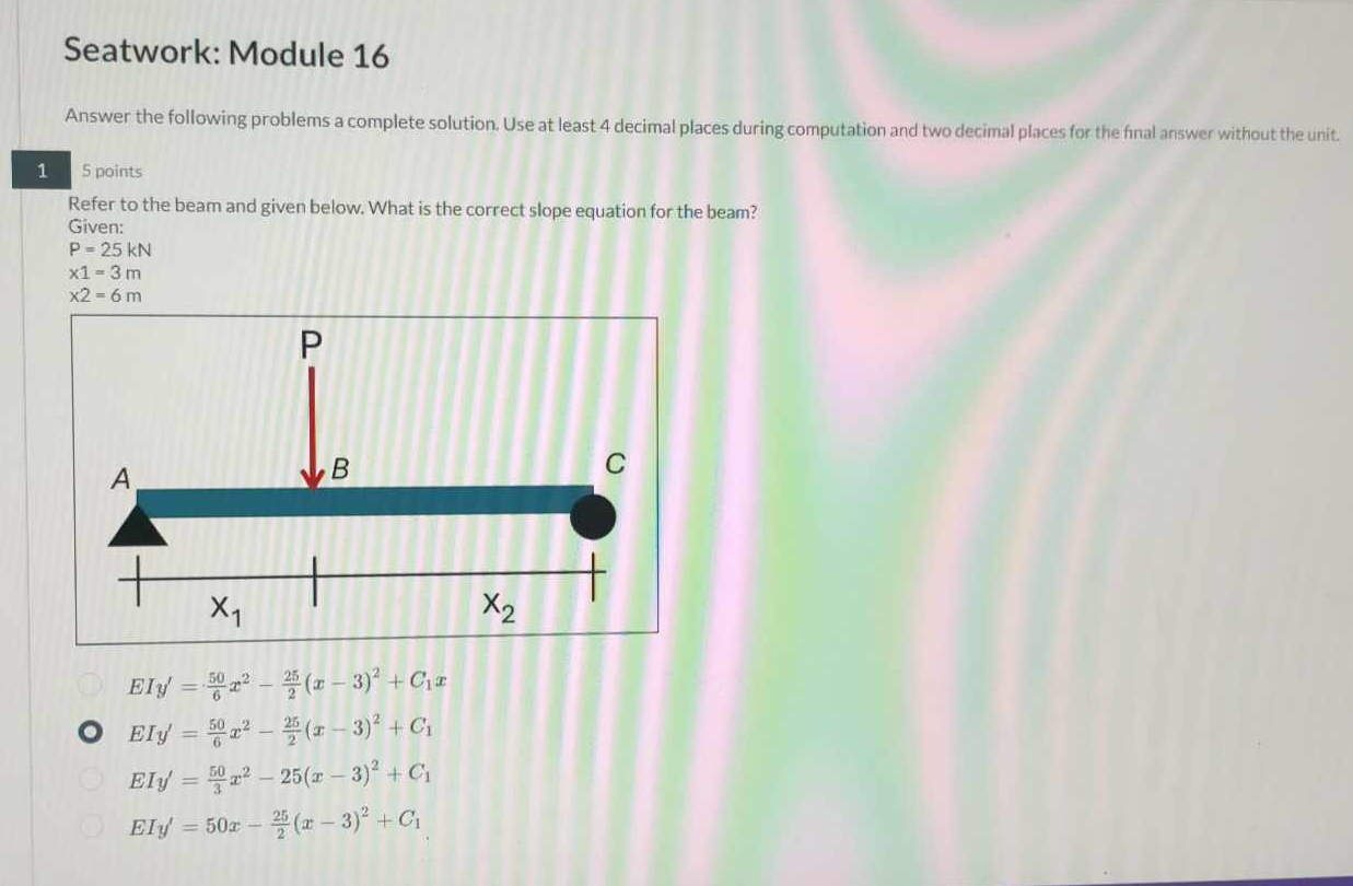 Solved Seatwork: Module 16Answer the following problems a | Chegg.com