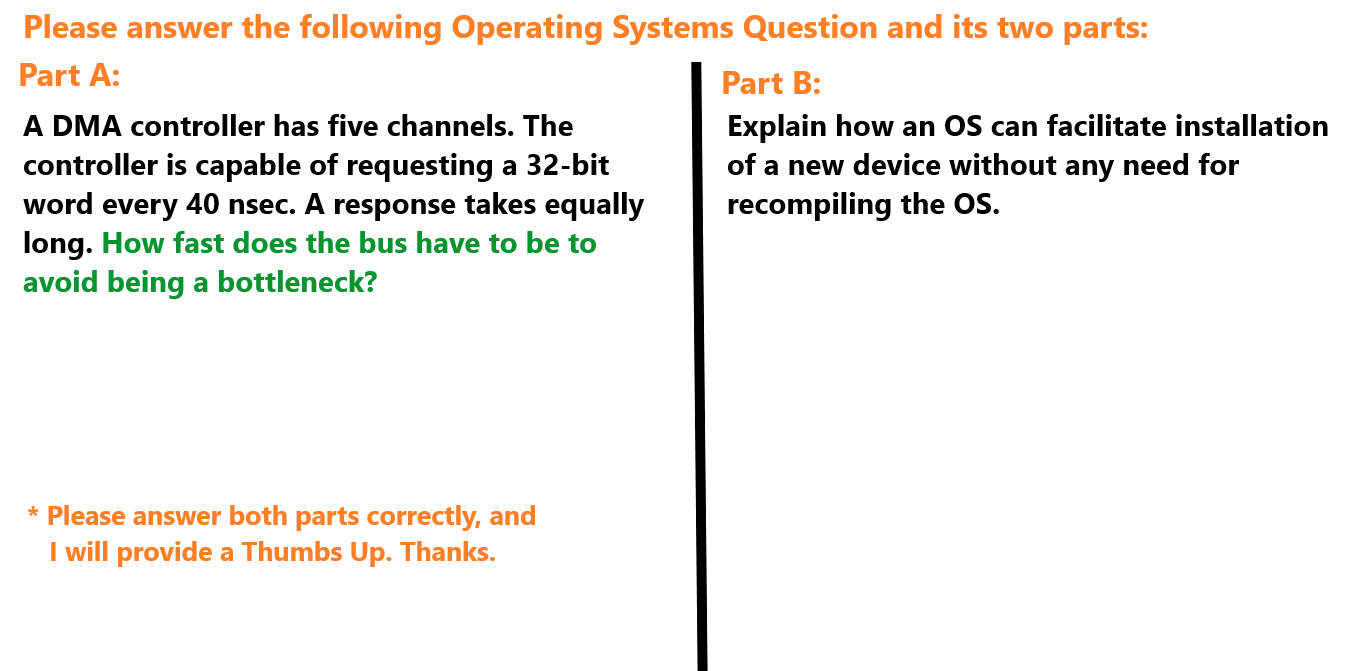 Solved Hello. Please answer the attached Operating Systems | Chegg.com