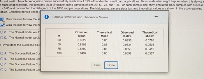 Solved An automatic character recognition device | Chegg.com