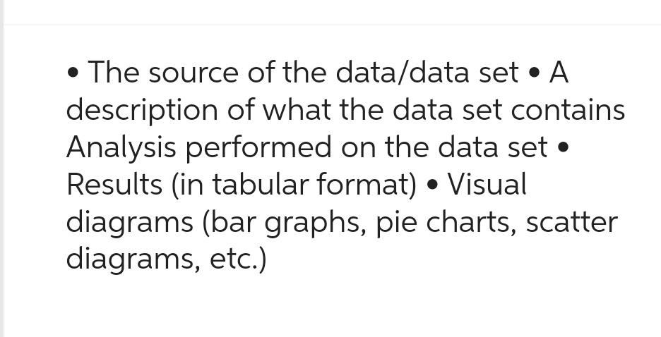 Solved The Source Of The Datadata Set A Description Of 5523