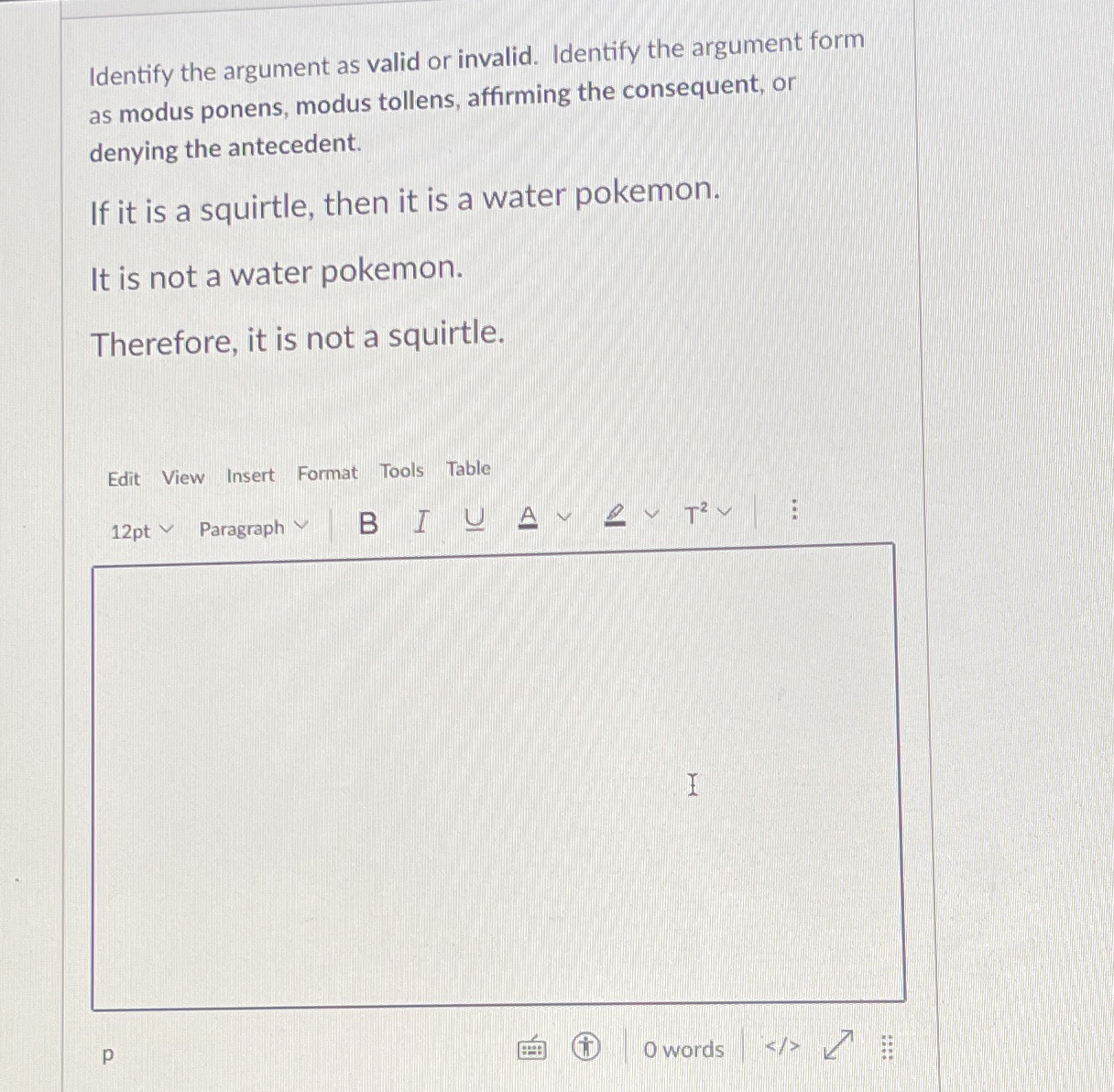 Identify the argument as valid or invalid. Identify | Chegg.com