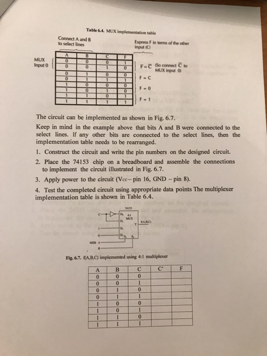 Solved Assignment 2: The digital multiplexer can be used to | Chegg.com