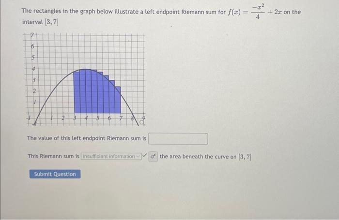 Solved The rectangles in the graph below illustrate a right | Chegg.com