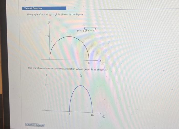 Solved The graph of y=5x−x2 is shown in the figure. Use | Chegg.com
