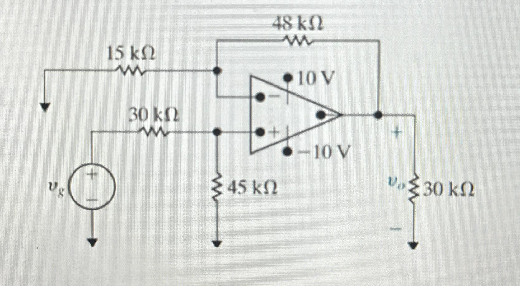 Solved For the non-inverting amplifier what is the maximum | Chegg.com