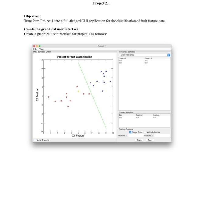 Solved Objective: Transform Project 1 into a full-fledged | Chegg.com