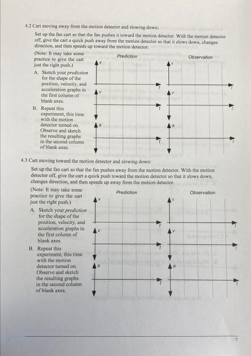 2. Motion detector and dynamics cart Set up the | Chegg.com