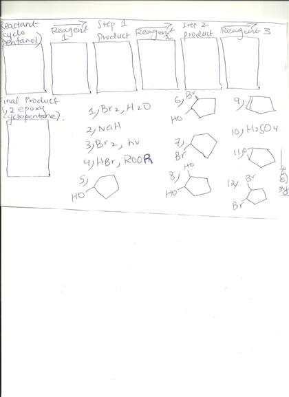 Solved Construct a three-step synthesis of | Chegg.com