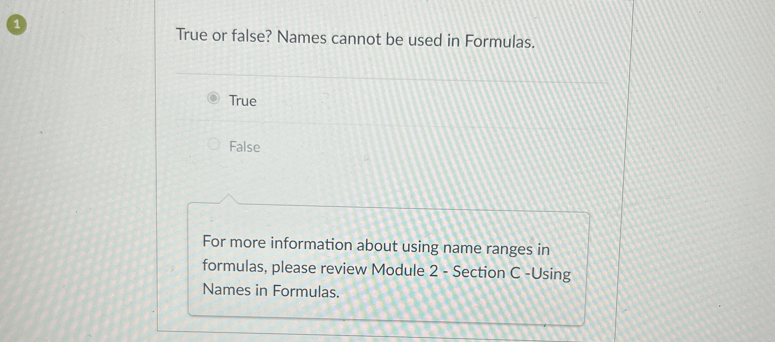Solved True or false? Names cannot be used in | Chegg.com