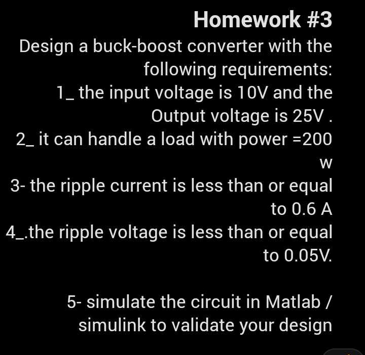 Solved ineed the matlab code and solutions Homework #3Design | Chegg.com Solved ineed the matlab code and solutions Homework #3Design | Chegg.com