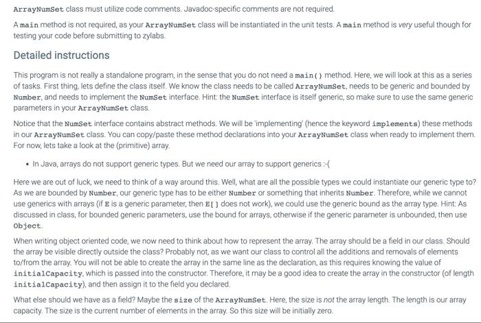 Solved In Java a common collection class is the ArrayList, | Chegg.com