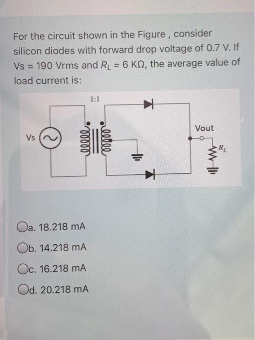 Solved For the circuit shown in the Figure, consider silicon | Chegg.com