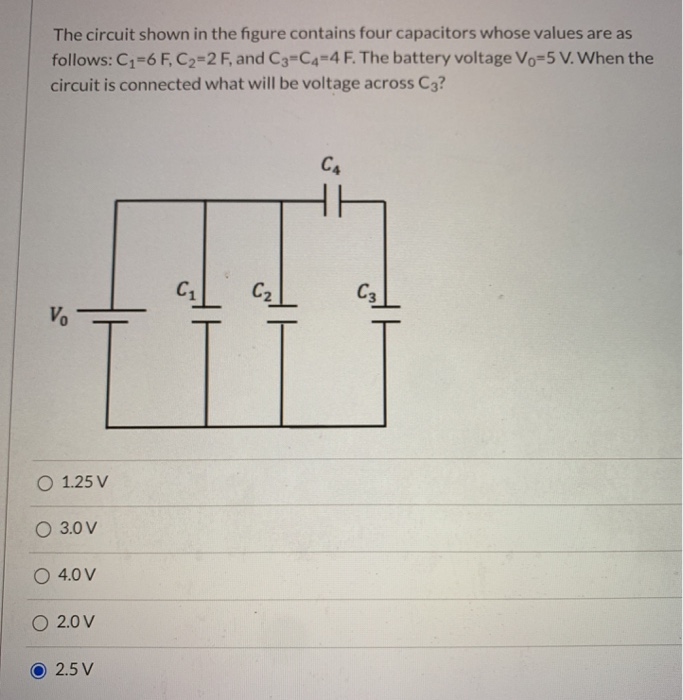 Solved The circuit shown in the figure contains four | Chegg.com