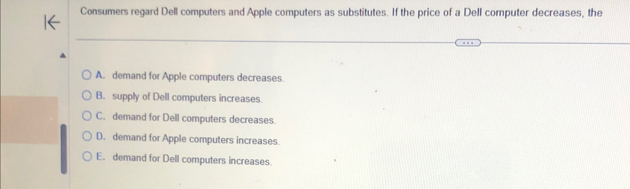 Solved Consumers regard Dell computers and Apple computers | Chegg.com