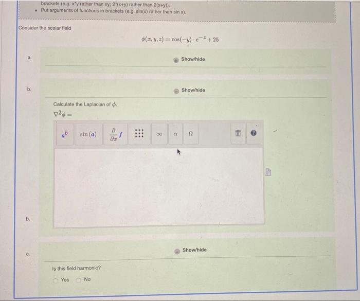 Solved Format: • If your answer below is a vector, Input it | Chegg.com