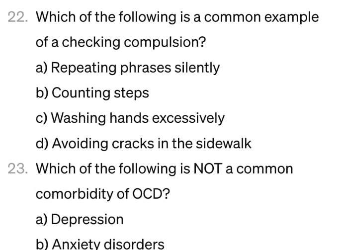 Solved Which of the following is a common example of a | Chegg.com