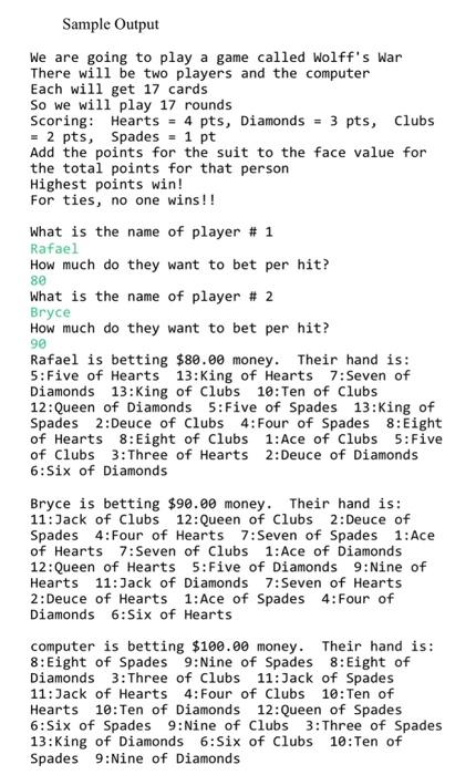 Solved Main method shouldn't have a lot within it - Start | Chegg.com