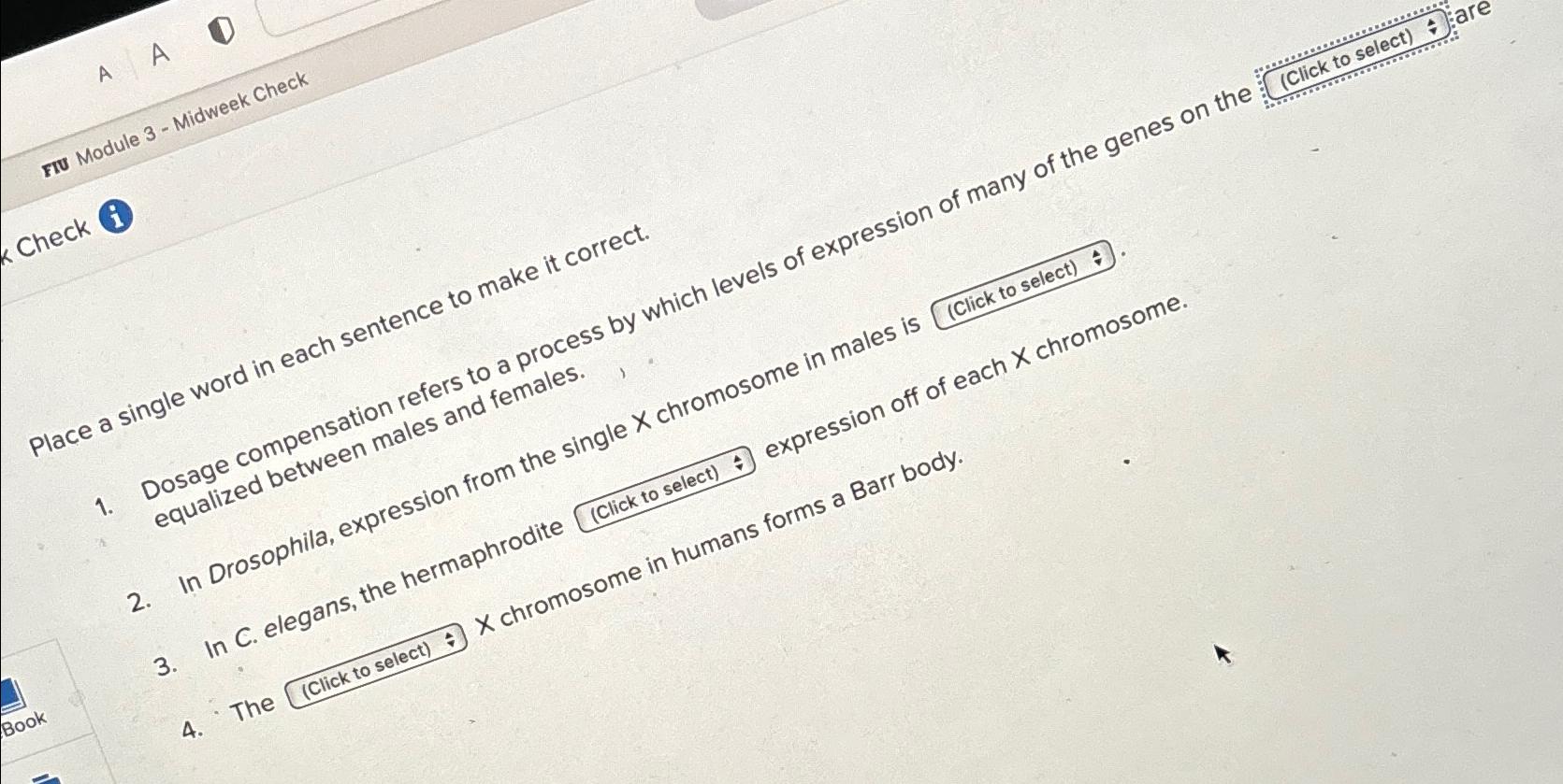 Solved TIU Module 3 - ﻿Midweek check?k ﻿CheckPlace a single | Chegg.com