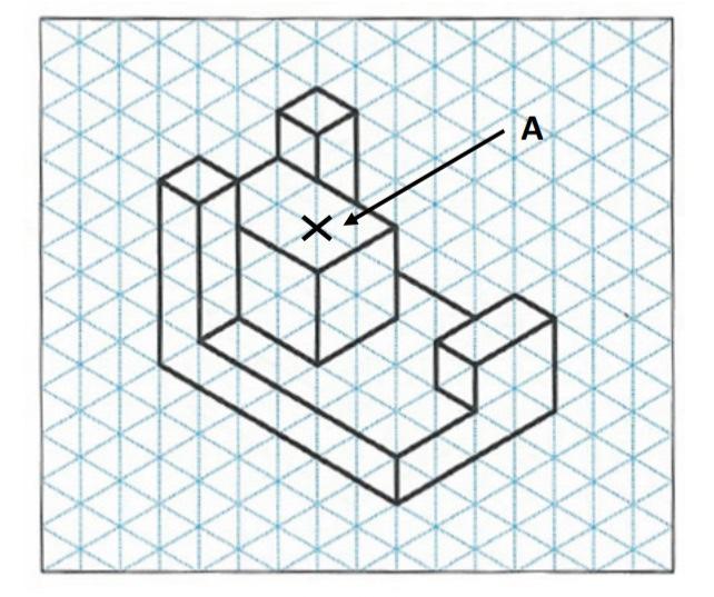 Solved Make free hand three view orthographic sketches on | Chegg.com