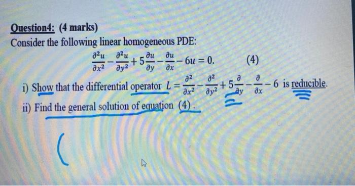 Solved +5 (4) Question4: (4 marks) Consider the following | Chegg.com Solved +5 (4) Question4: (4 marks) Consider the following | Chegg.com