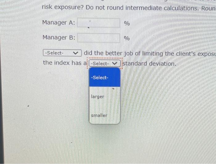 Solved Consider the annual returns produced by two different | Chegg.com