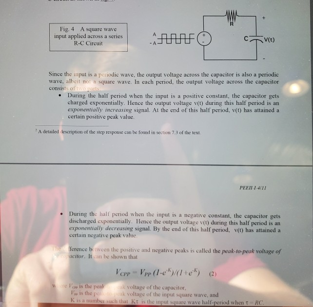 Solved For Equation (2) for Vcpp, please derive and prove | Chegg.com