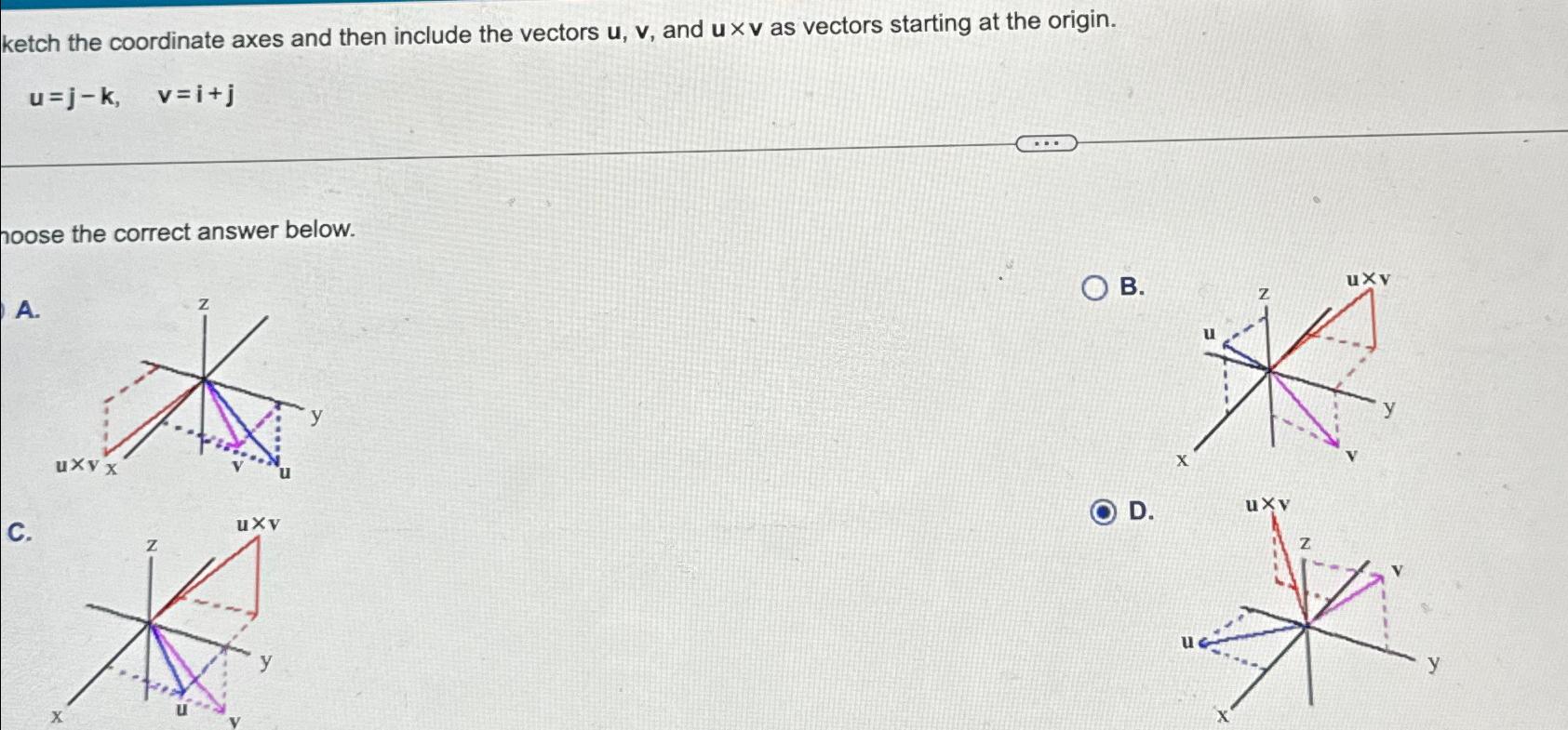 Solved ketch the coordinate axes and then include the | Chegg.com