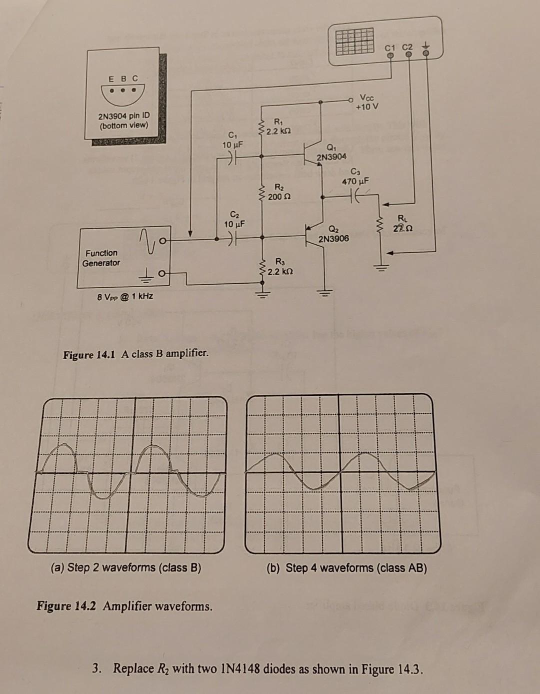 PROCEDURE 1. Construct the circuit shown in Figure | Chegg.com