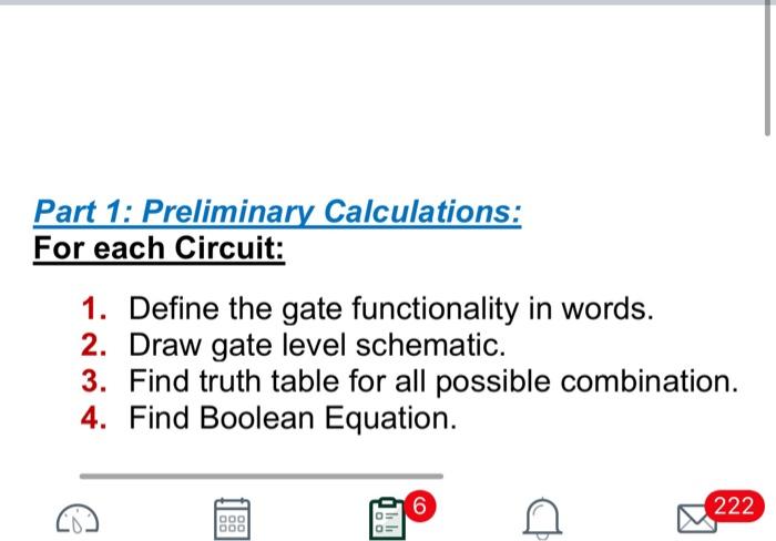 Solved 10:03 . 5G Lab_02_Basic Gates.pdf a G CIRCUIT *AND | Chegg.com