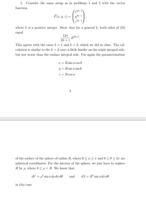 Solved 5. Consider the same setup as in problems 1 and 2 | Chegg.com