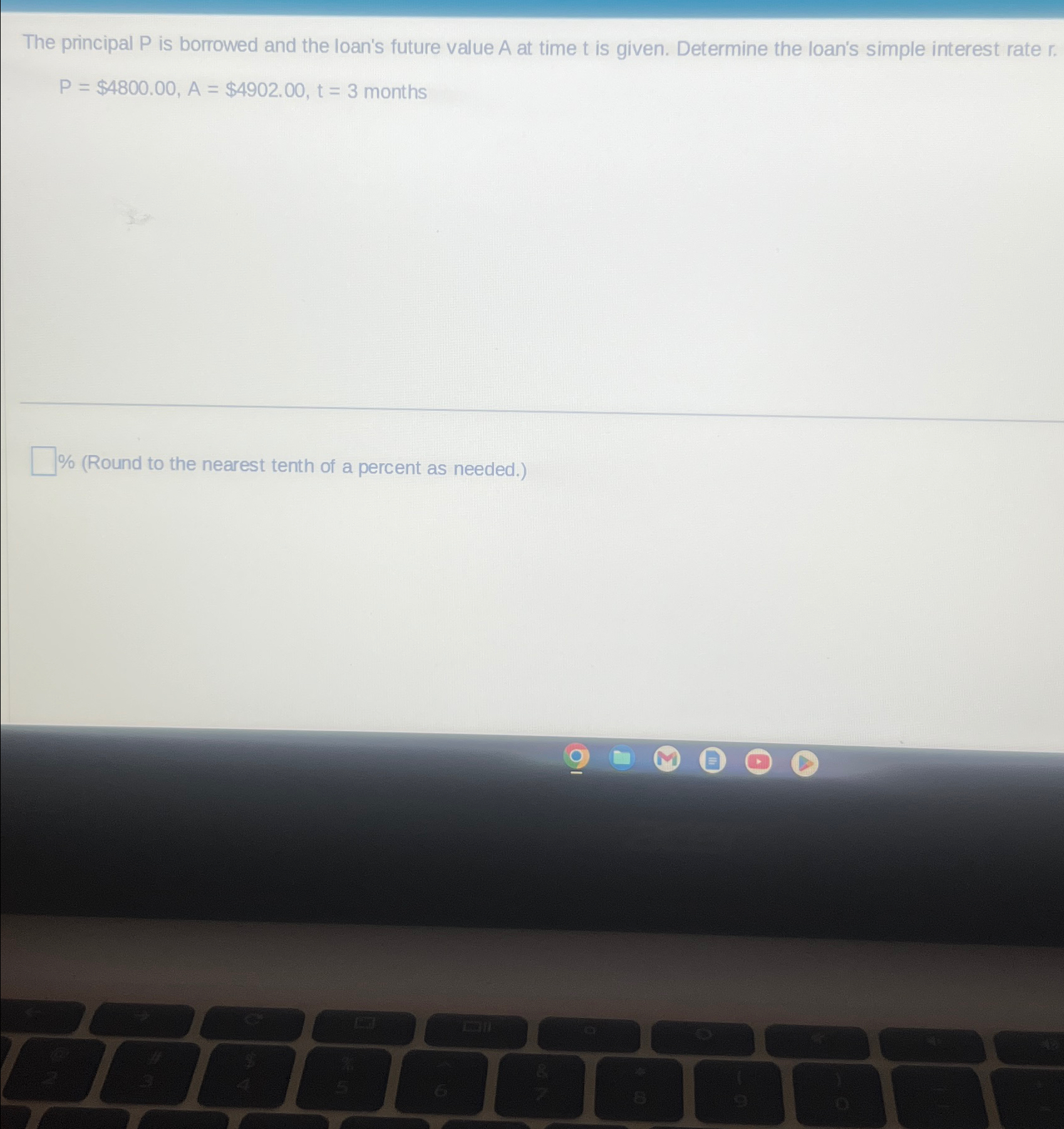 Solved The principal P ﻿is borrowed and the loan's future | Chegg.com