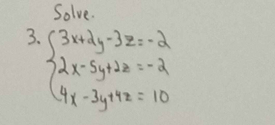 Solved Addition method Solve | Chegg.com