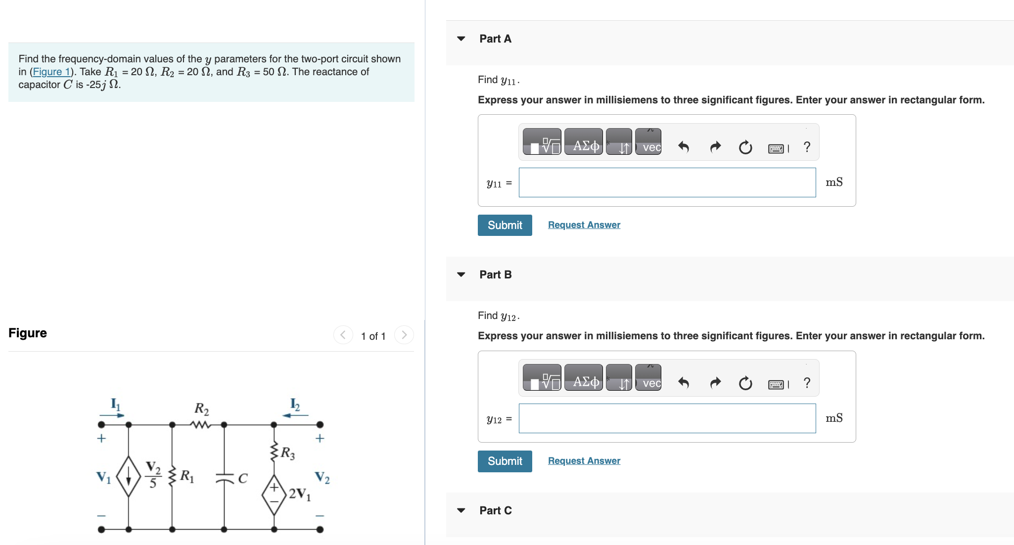 Solved Find the frequency-domain values of ﻿the y | Chegg.com