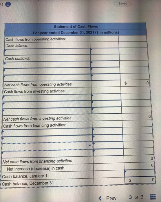 Solved Exercise 21-27 (Static) Statement of cash flows; | Chegg.com